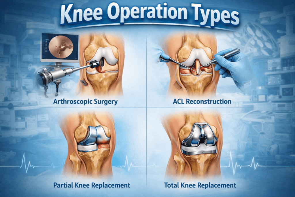 Knee Operation Types & Treatments - Dr Deepak Mishra